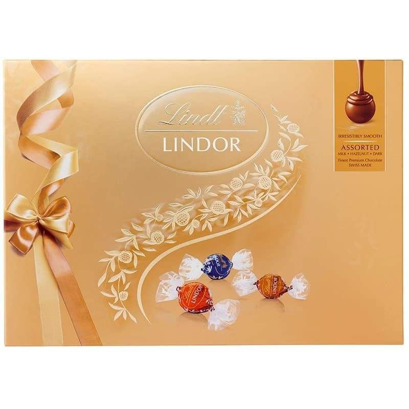 Lindt Lindor Assorted Chocolates gift set 168กรั ม ลินด์ลินดอร์ ...