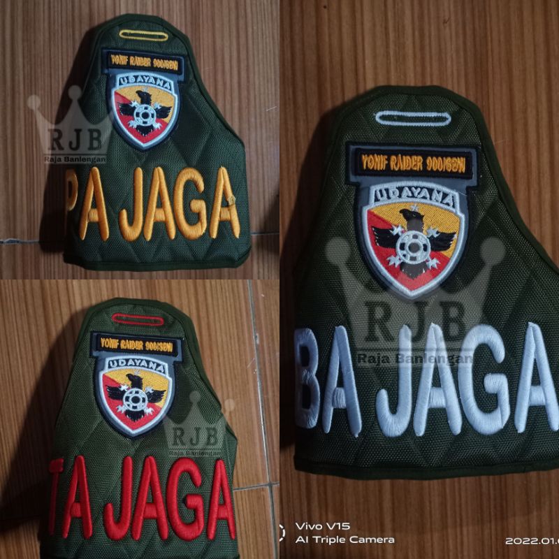 ปลอกแขน JAGA TNI ด้ายเต็ม BA JAGA PA JAGA TA JAGA | Shopee Thailand
