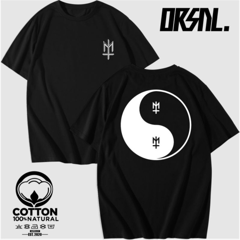 เสื้อยืด Distro Maternal Disastery Yinyang - Orsinil.Co | Shopee Thailand