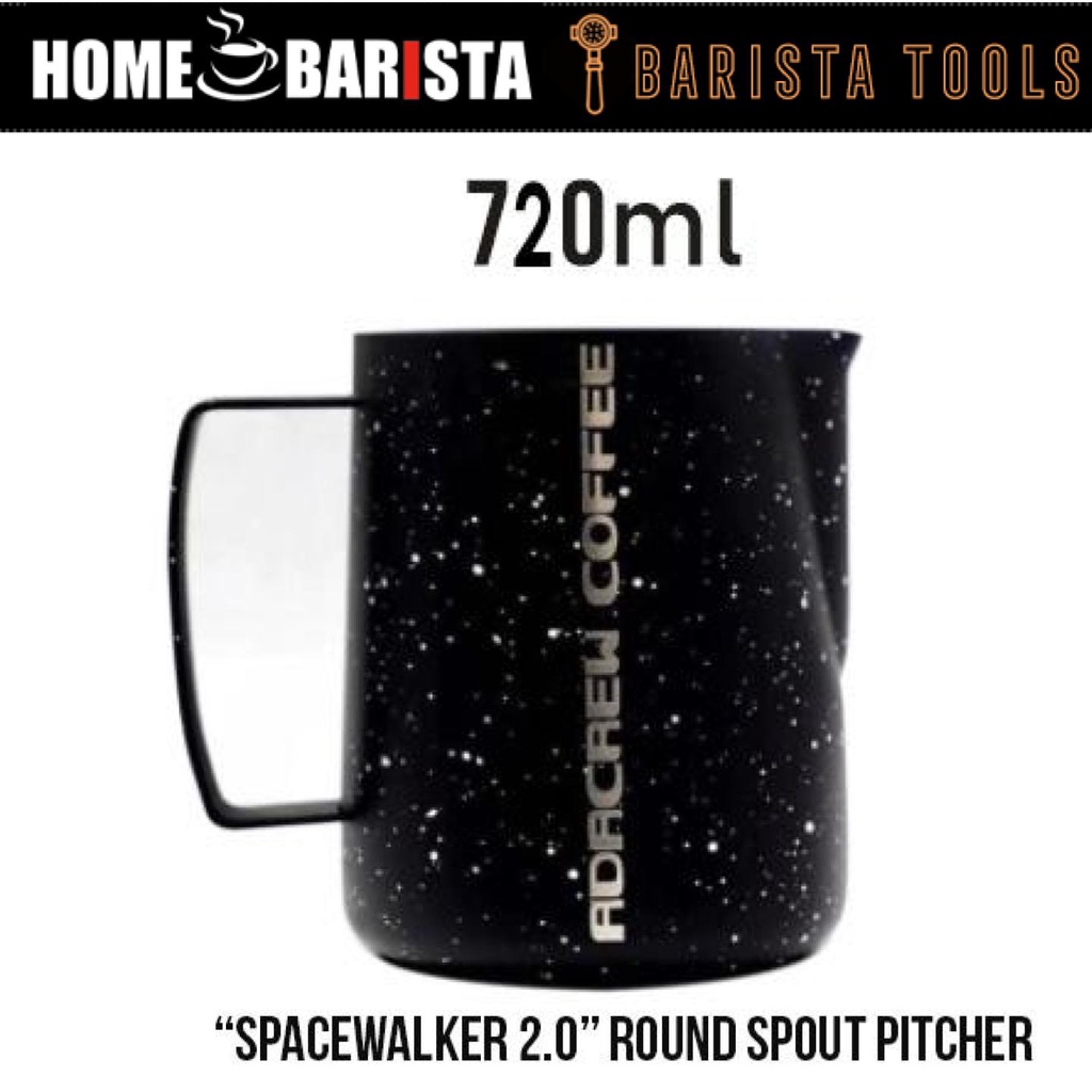 Home Barista Milk Pitcher เหยือกสตีมนม Ada Crew “Spaceman 2.0” (Sharp ...