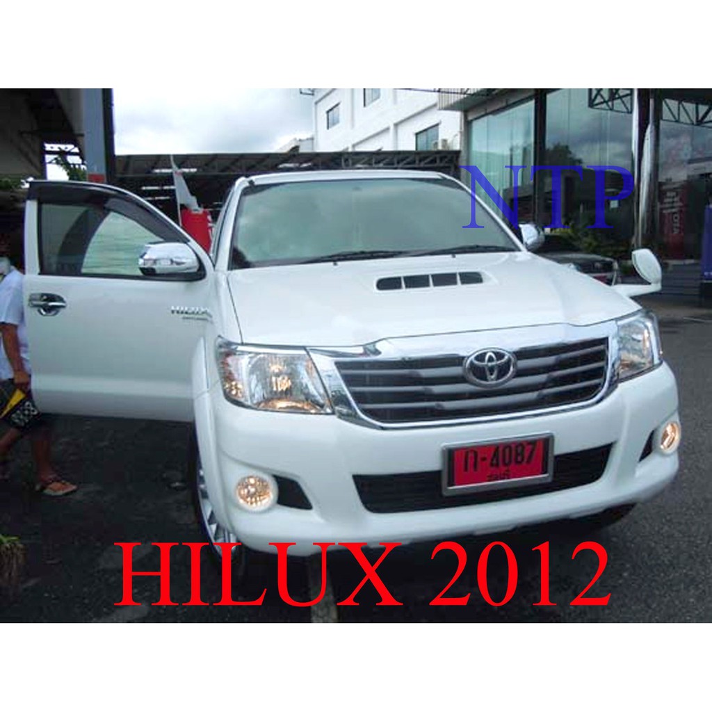 ศูนย์แท้ กันสาดประตู 4ประตู โตโยต้า วีโก้ 2005 - 2014 สีดำใส Toyota ...