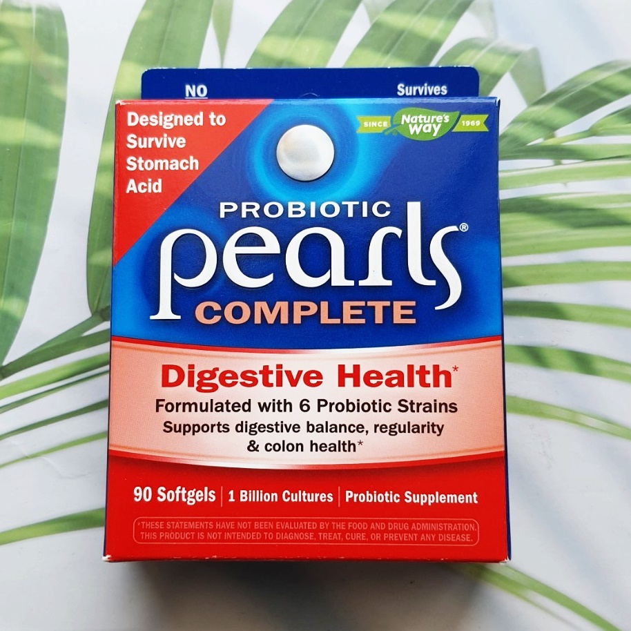โปรไบโอติก Probiotic Pearls Complete 1 Billion Cultures 90 Softgels ...