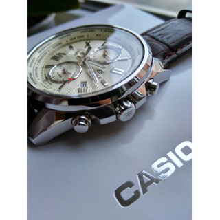 Casio Edifice World time Alarm Clock (ประกัน CMG) นาฬิกาข้อมือผู้ชาย ...