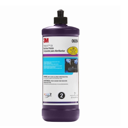 3M 6094 น้ำยาขัดละเอียด ชนิดลบรอยขนแมวและชักเงา สีดำ เบอร์ 2 Perfect-It Machine Polish ขนาด 946 ...