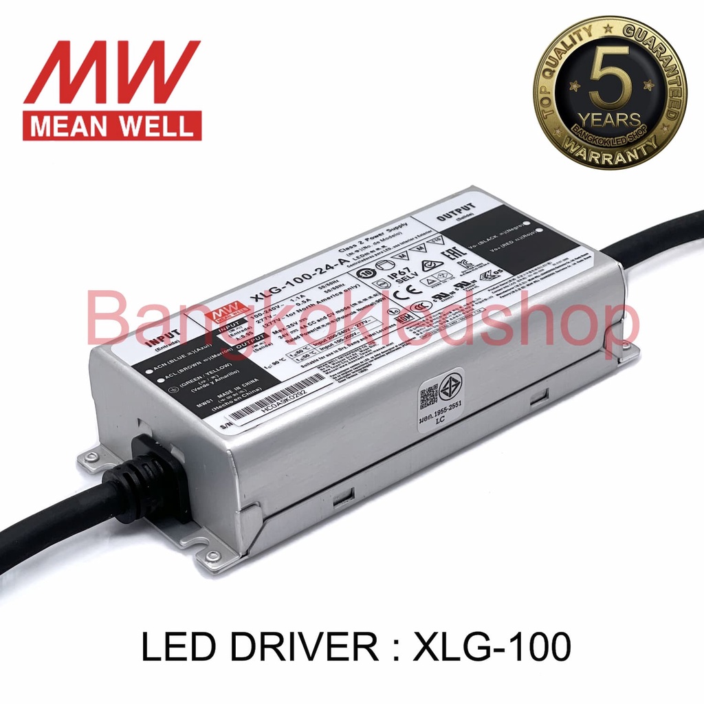 XLG-100-12-A / XLG-100-24-A LED DRIVER 96W LED DRIVER ยี่ห้อมินเวล แอล ...