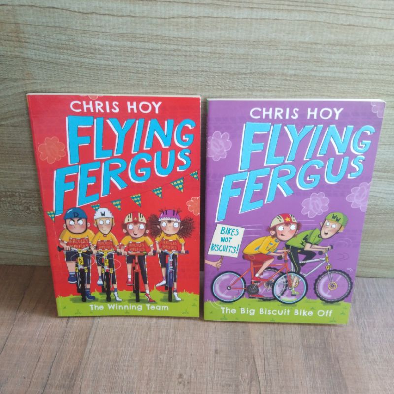 FLYING FERGUS, CHRIS HOY, หนังสือ Chapter Book ปกอ่อน ภาษาอังกฤษ (มือ ...