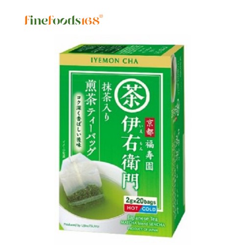 อิเอมอน มัทชะ เบลนด์ เซ็นชา ที แบก 40 กรัม Iyemon Matcha Blend Sencha ...