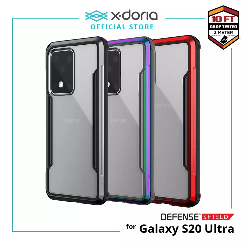 เคส X-Doria Defense Shield กันกระแทก ได้ถึง3เมตร รุ่น Samsung S20 Ultra ของแท้ 100% | Shopee ...