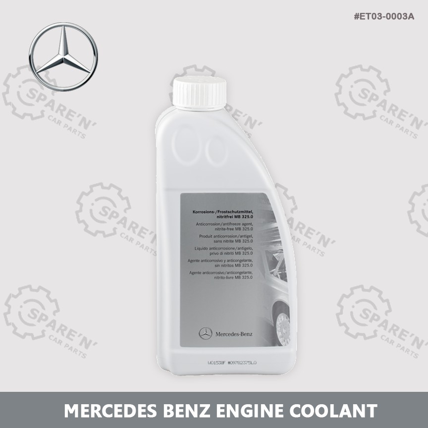 MERCEDES BENZ น้ำยาหม้อน้ำ น้ำยาหล่อเย็น แท้ | Shopee Thailand