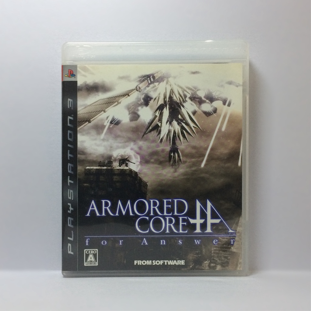 แผ่นเกม Armored Core: For Answer กับ Armored Core 4 เครื่อง PlayStation ...