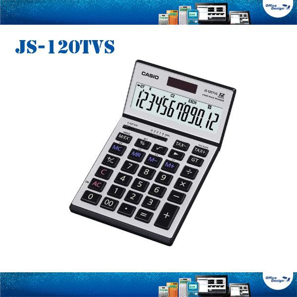 เครื่องคิดเลข casio รุ่น JS-120tvs | Shopee Thailand