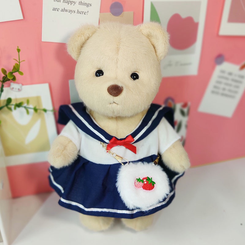 Lina Bear TeddyTales 30cm เสื้อผ้าตุ๊กตาหมีเท็ดดี้น่ารัก เสื้อผ้าหมีลี ...