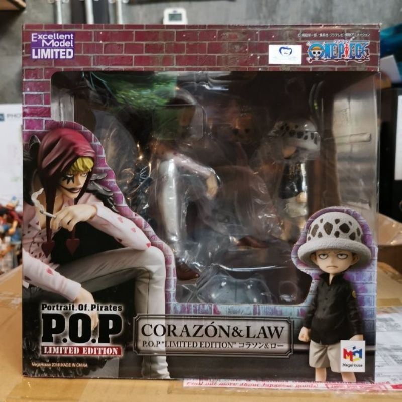 Figure One Piece P.O.P Corazon & Law Limited Edition มือ 2 ของแท้ ...