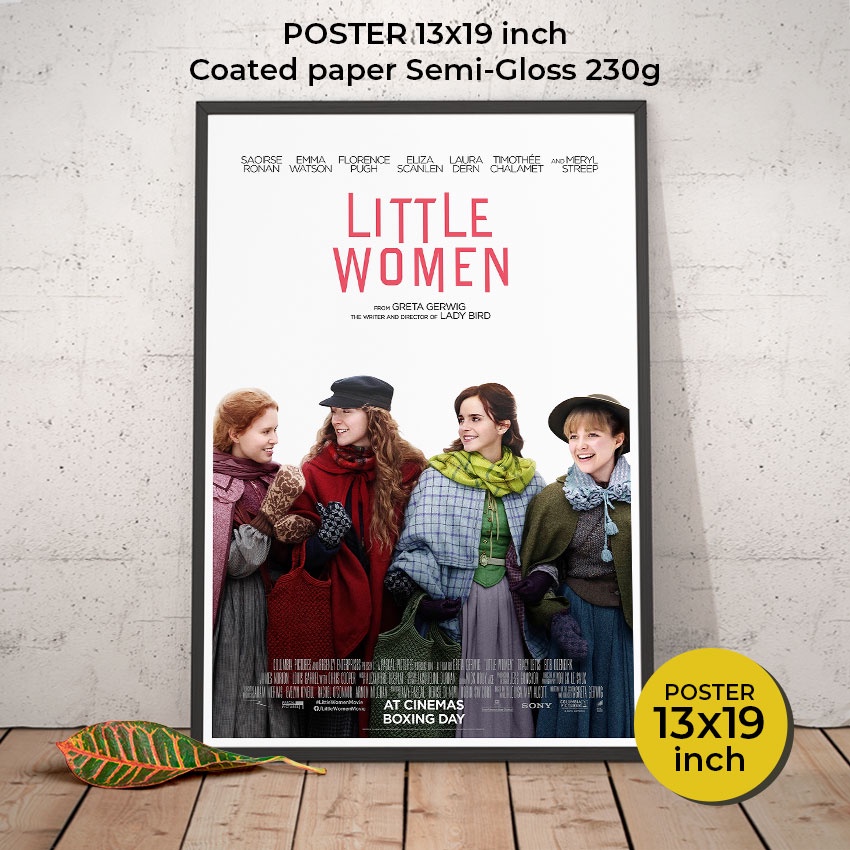 Little Woman Poster (2019) โปสเตอร์ภาพยนต์ สี่ดรุณี by Greta Gerwig ...