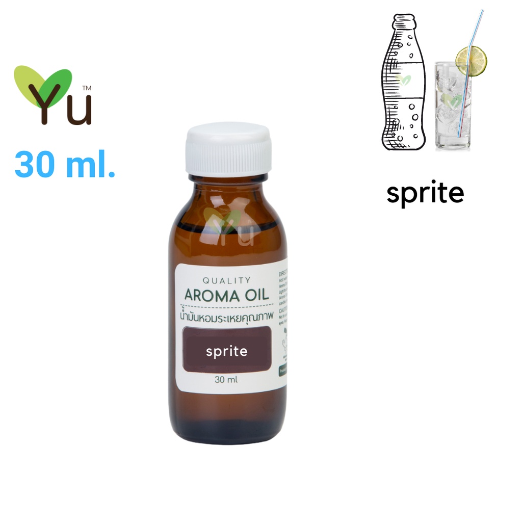 กลิ่น Sprite กลิ่นคล้ายเครื่องดื่มสไปรท์ | Quality Aroma Oil 30-60 ml ...