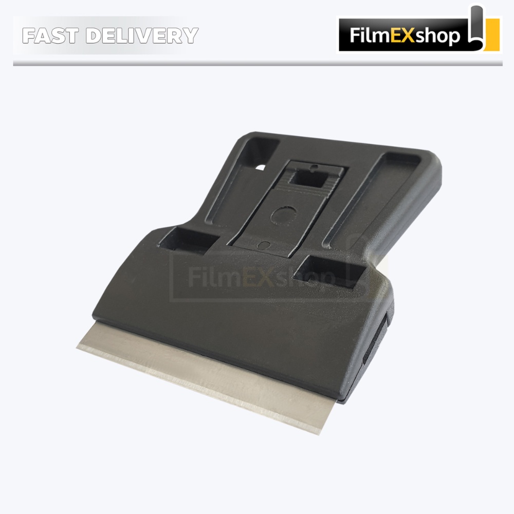 มีดขูดทำความสะอาดกระจก มีดขูดสี ลอกฟิล์ม คัตเตอร์ขูดสี เครื่องมือติดฟิล์ม Mini Glass Scraper SCR ...