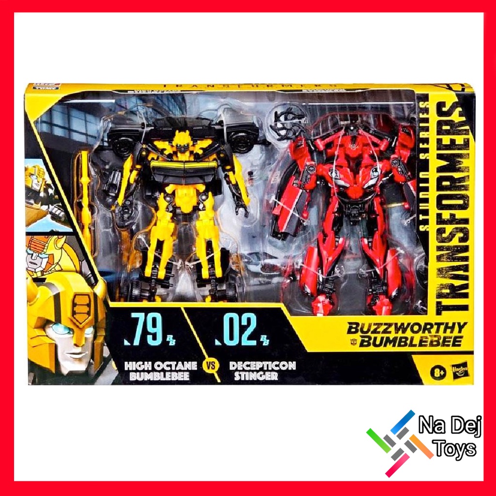 Transformers Buzzworthy Studio Series High Octane Bumblebee vs Stinger 2-Pack ทรานส์ฟอร์เมอร์ส ...