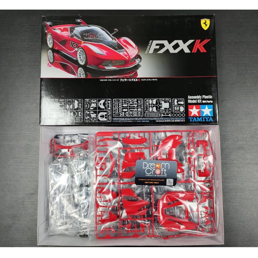 TAMIYA 1/24 Ferrari FXX K (โมเดลรถยนต์ Model DreamCraft) | Shopee Thailand