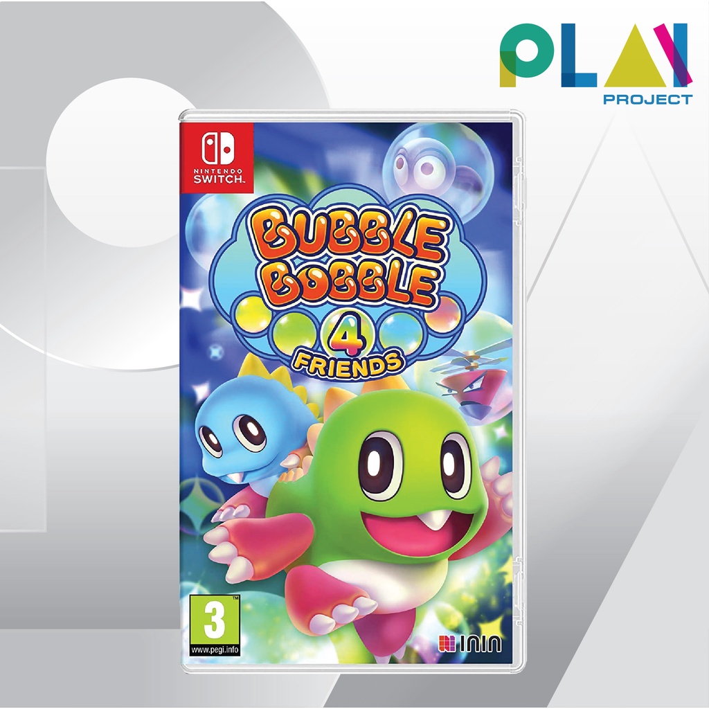 Nintendo Switch : Bubble Bobble 4 Friends [มือ1] [แผ่นเกมนินเทนโด้ switch] | Shopee Thailand