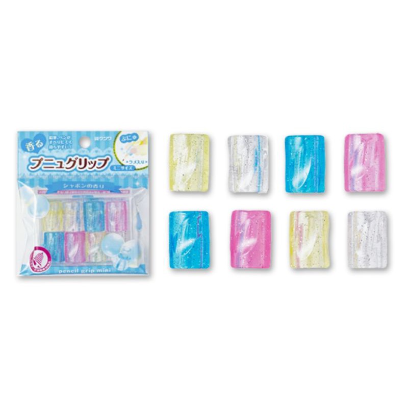 Kutsuwa ปลอกจับปากกา ที่จับดินสอ pencil grip มีกลิ่นหอม (4ชิ้น, 8ชิ้น) | Shopee Thailand