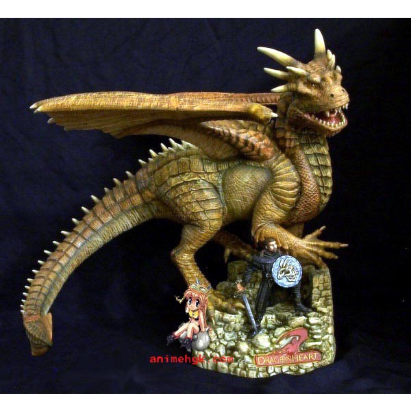 Dragon Heart ดราก้อน ฮาร์ท มังกร Draco พร้อมฐาน 1/? ไวนิล โมเดล ฟิกเกอร ...