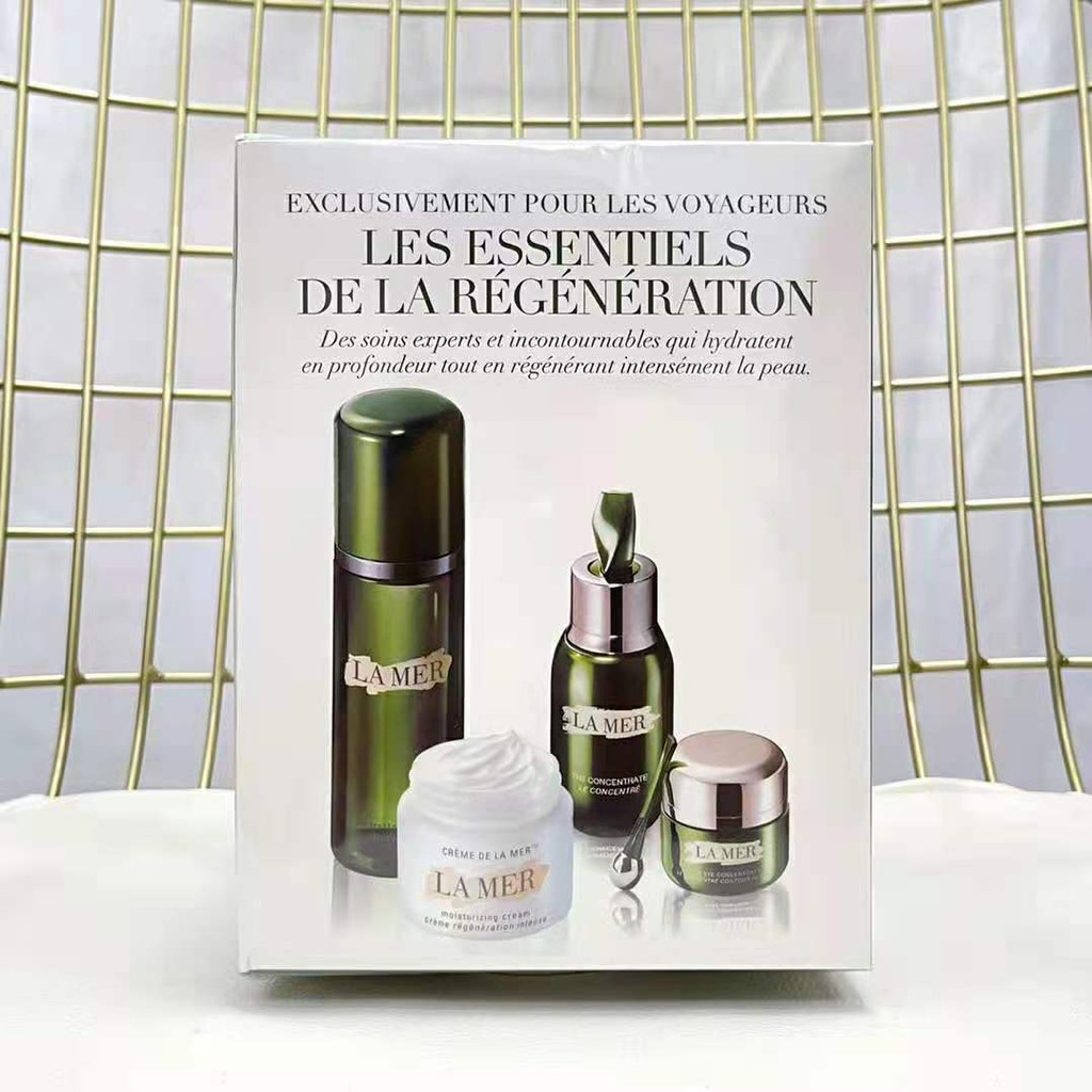 LA MER 4-piece Set Essence Water 150 Miracle Face Cream 60ml ...