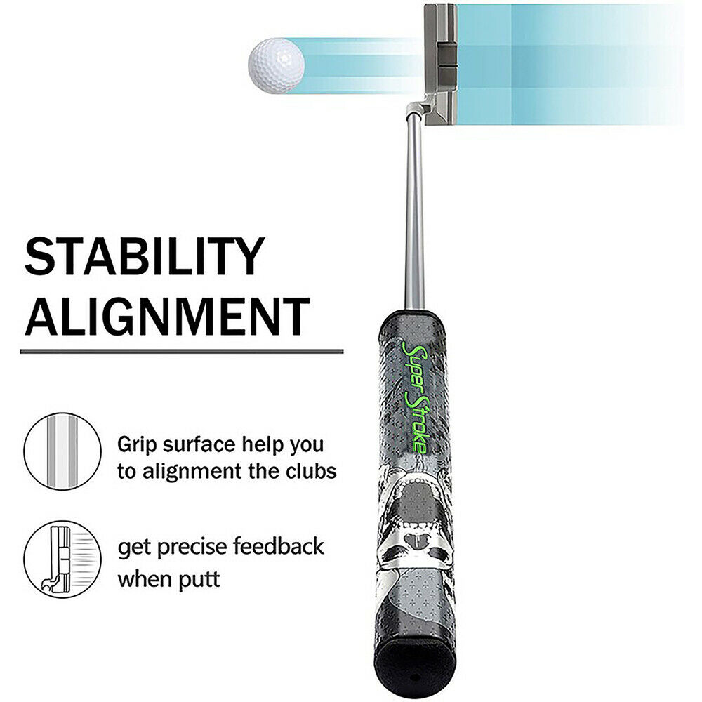 High Quality 2.0 Skull Print Golf Super Stroke Putter Club Grip Ultra ...