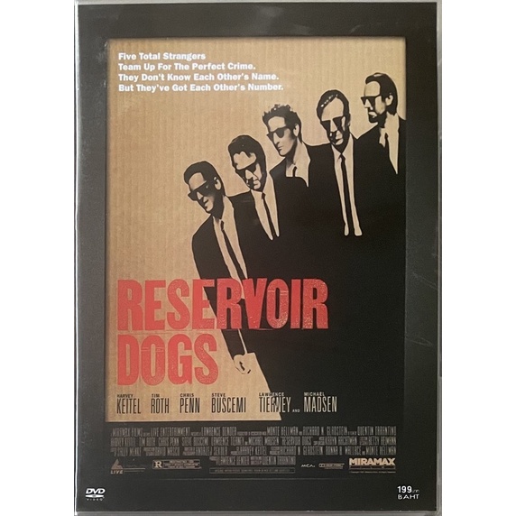 Reservoir Dogs (1991, DVD)/ ขบวนปล้นไม่ถามชื่อ (ดีวีดี) | Shopee Thailand