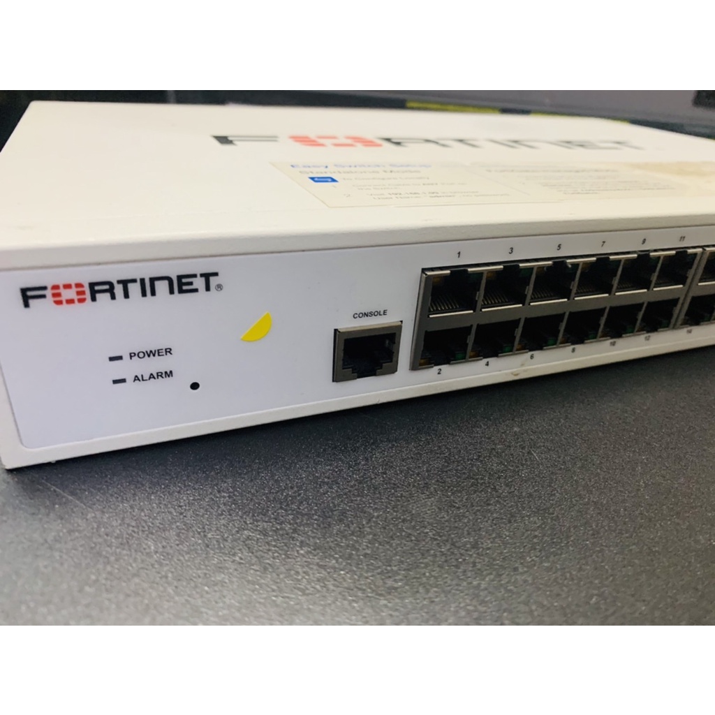 ฟอร์ติเน็ต Fortinet FortiSwitch 124E [FS-124E] L2 Switch - 24 x GE RJ45 ...