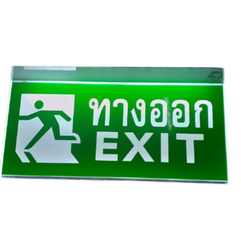 LED Exit Sign light รุ่น : RECESS MOUNT LED SLIM LINE SERIES | Shopee ...