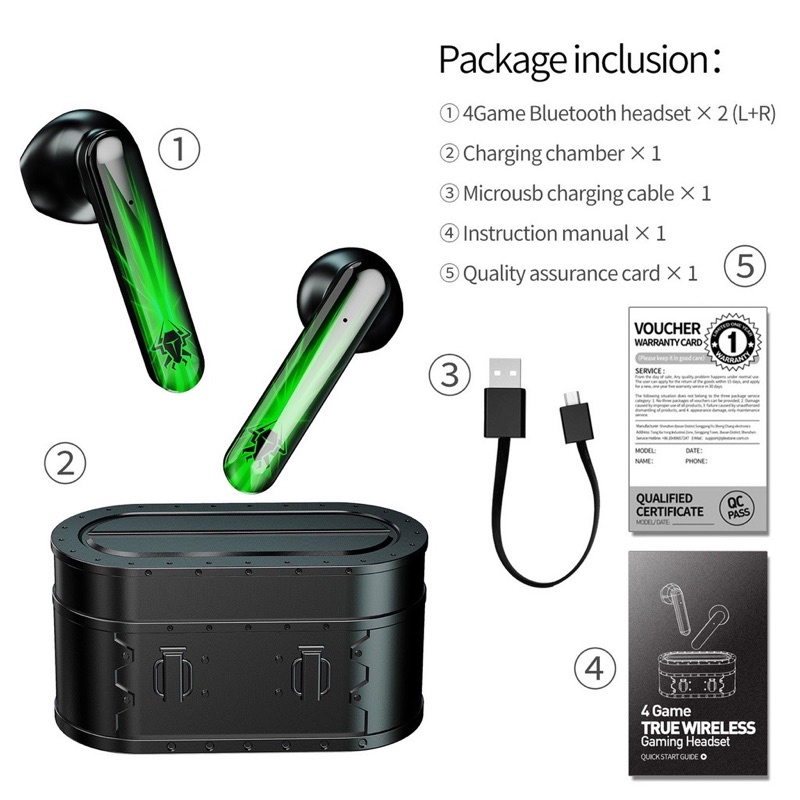 หูฟังบลูทูธเกมมิ่ง Plextone 4Game แยกเสียงชัดเจน รุ่นใหม่ล่าสุด ของแท้ ...