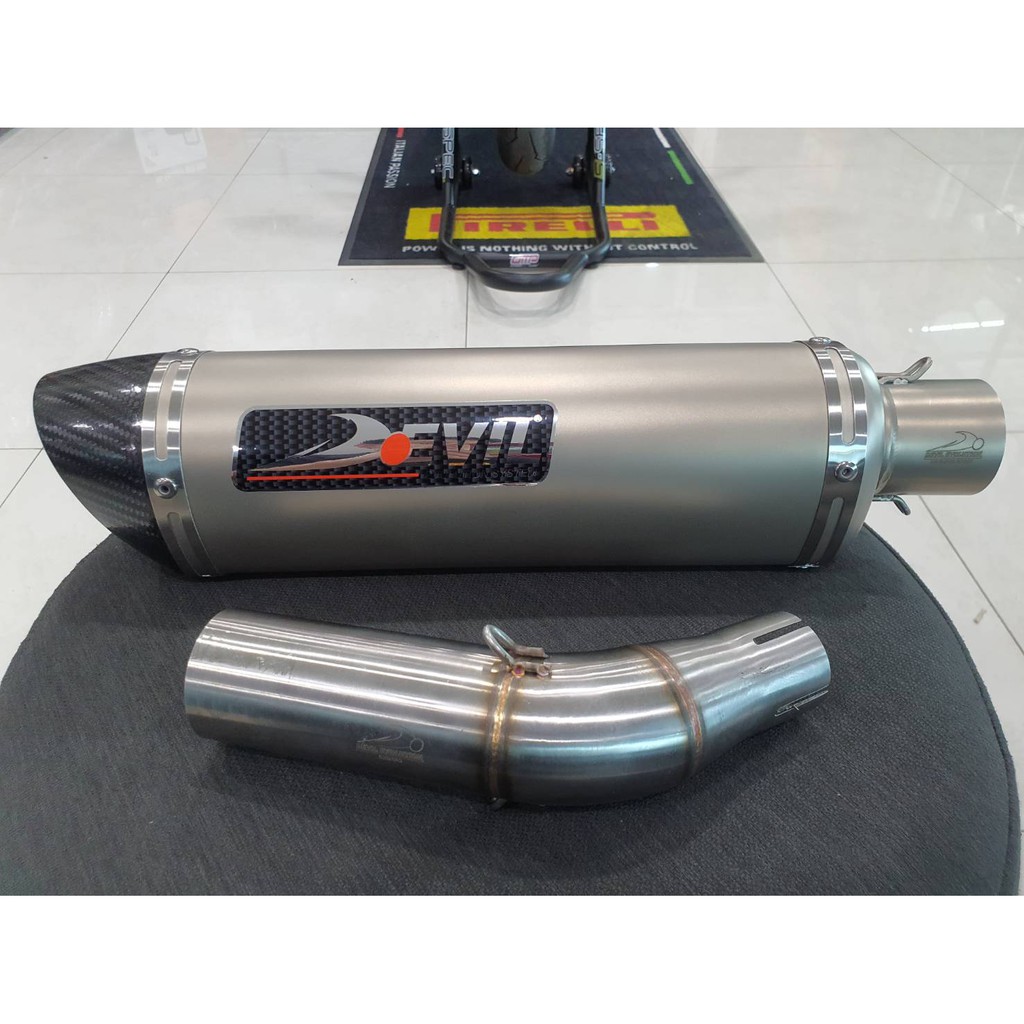 ท่อ Devil Evolution Slipon D6 Super Sport For YAMAHA R3 | Shopee Thailand