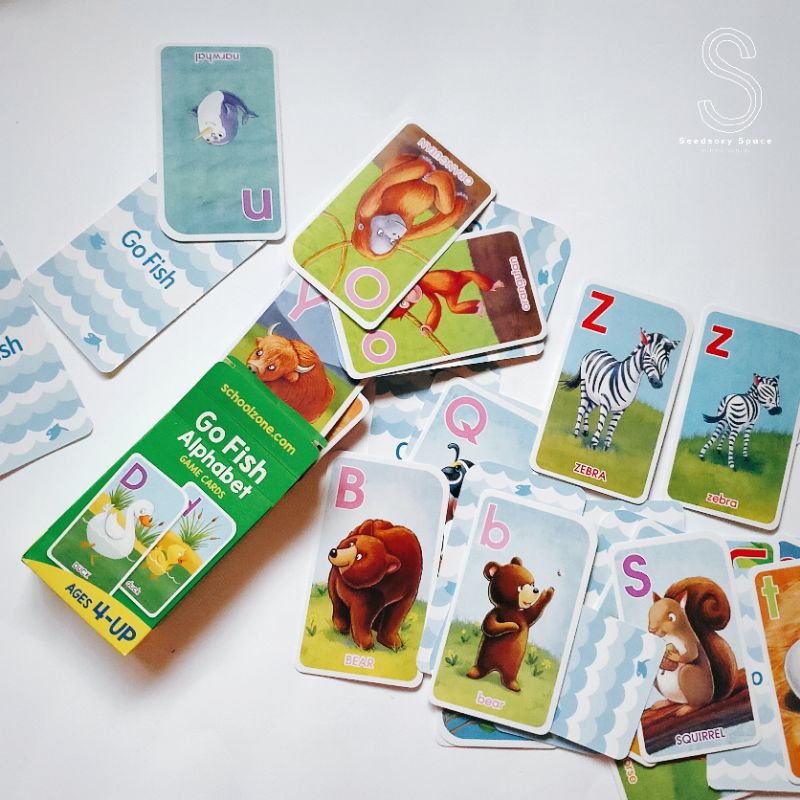 [พร้อมส่ง] เกม Go Fish การ์ดจับคู่ ABC พิมพ์ใหญ่-พิมพ์เล็ก | Shopee ...