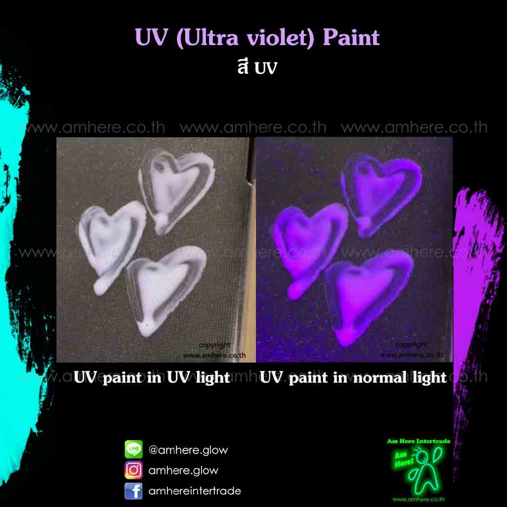 UV Paint 35ml (Waterbased Paint) สี UV พิเศษใช้ในการพิมพ์ธนบัต | Shopee ...