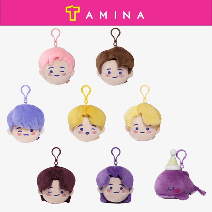 BTS TinyTan Face Keyring & Whale Keyring | Shopee Thailand