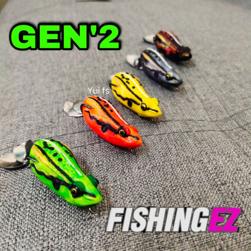 เหยื่อปลอม กบยาง GEN’2 FISHING EZ "กบยางเจน 2 ดั้งเดิม | Shopee Thailand