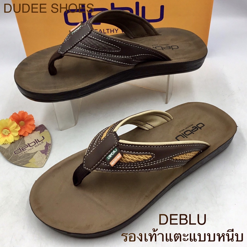 รองเท้าแตะผู้ชายแบบหนีบ (SIZE 29-44) DEBLU (รุ่น M7824) | Shopee Thailand