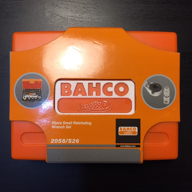 Bahco 2058/S26 mini socket bit 1/4 set 26ชิ้น | Shopee Thailand
