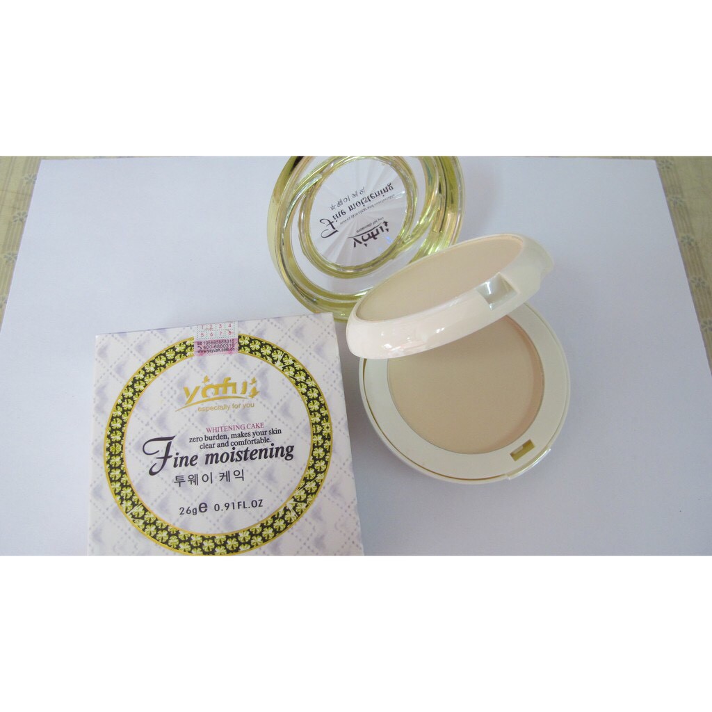 แป้ง Yafu (ตลับขาว) ตลับทอง2ชั้น | Shopee Thailand