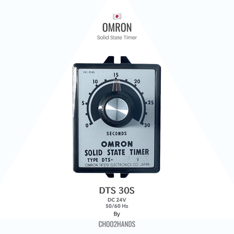 เครื่องตั้งเวลาแบบอนาล็อก Analog Timer OMRON Solid State Timer 30 ...