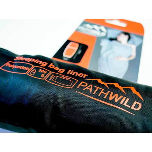 PATHWILD Liner sleeping bag ถุงนอนไลเนอร์แบบบาง สีน้ำเงินเข้ม | Shopee Thailand
