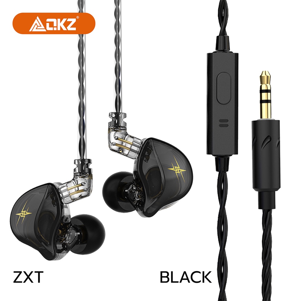 QKZ รุ่น ZXT หูฟังอินเอียร์ ระบบเสียง HI-FI Earphone in ear Smalltalk ...