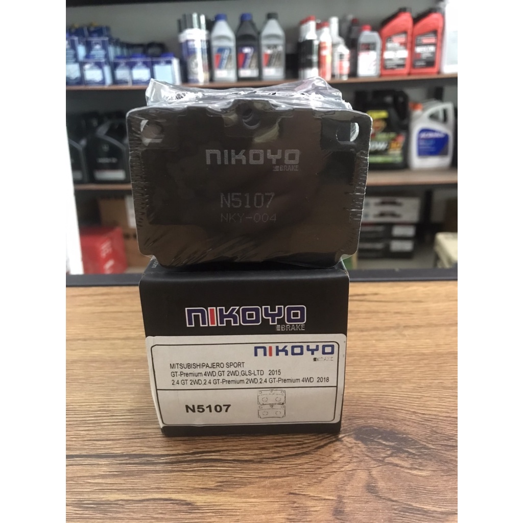 NIKOYO ผ้าเบรคหลัง PAJERO, NEW PAJERO ปี 2015,2018 N5107 | Shopee Thailand