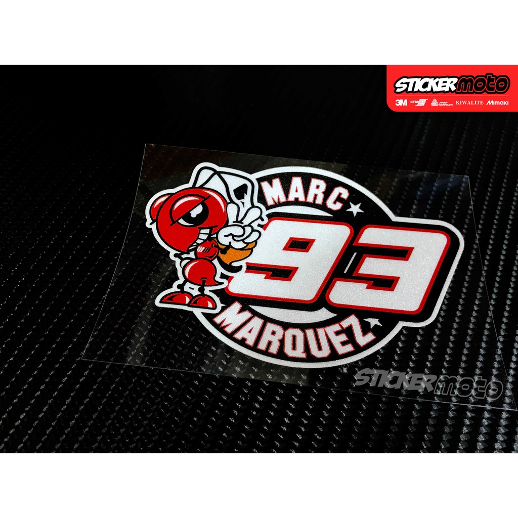 สติ๊กเกอร์ มด93 MotoGP (MM04) | Shopee Thailand