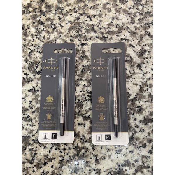 [ของแท้]ไส้ปากกาปาร์คเกอร์ Parker Quink flow/Quink ลูกลื่น/หมึกซึม/เจล F และ M 0.5/0.7 ของแท้100 ...