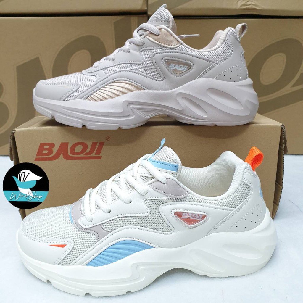Sale BAOJI BJW 730 รองเท้าผ้าใบเบาจิ เบาจิ รองเท้ากีฬา ใส่วิ่ง ใส่เที่ยว | Shopee Thailand