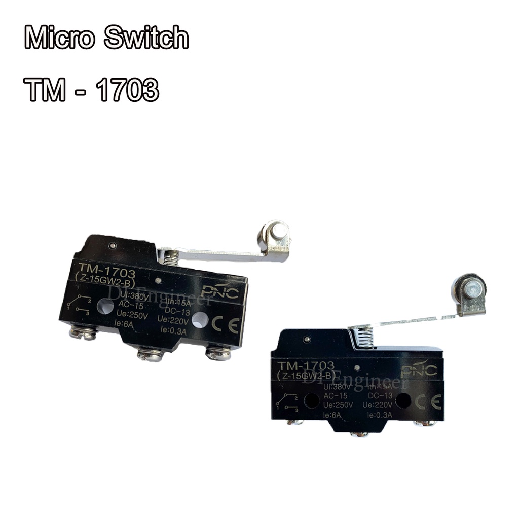 ไมโครสวิตซ์ Micro Switch TM-1703 , TM-1704 ยี่ห้อ PNC | Shopee Thailand