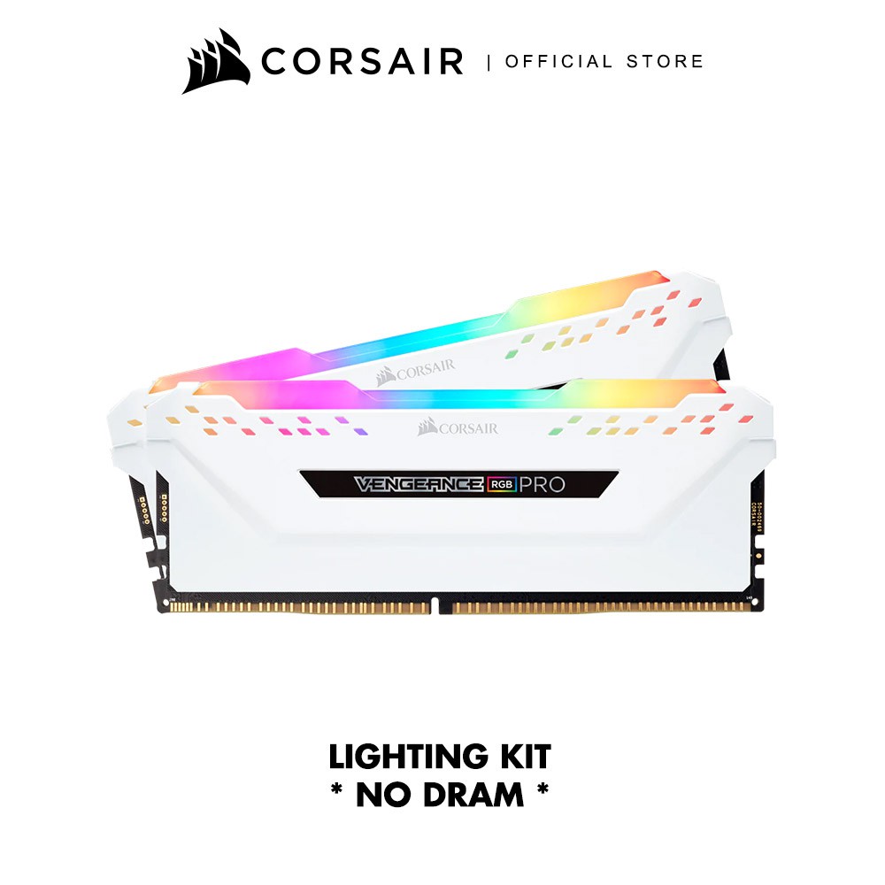CORSAIR RAM Accessories VENGEANCE PRO RGB : LIGHT KIT WHITE | Shopee ...