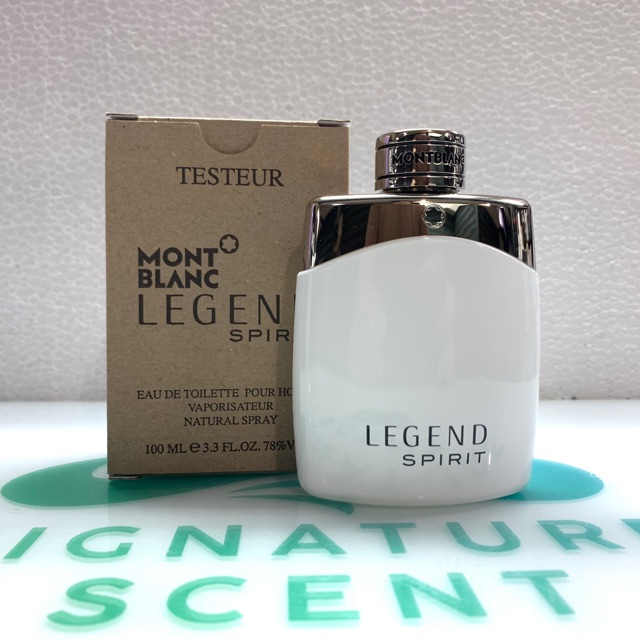 Mont Blanc Legend Spirit 100ml. EDT (Tester Box) Signature Scent ...