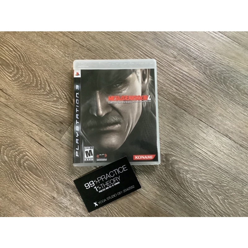 Metal Gear Solid 4: Guns of the Patriots(PS3) | Shopee Thailand